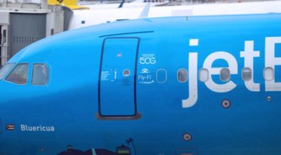 jetBlue’s ‘Bluericua’ aircraft adds San Juan’s 500-year anniversary ...